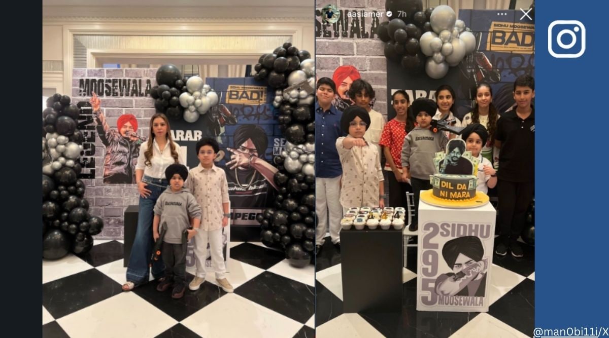 Pak businessman’s great-grandson has a Sidhu Moosewala-themed birthday ...