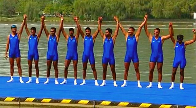 Asian Games rowing: Why were there nine men competing in the Men’s ...