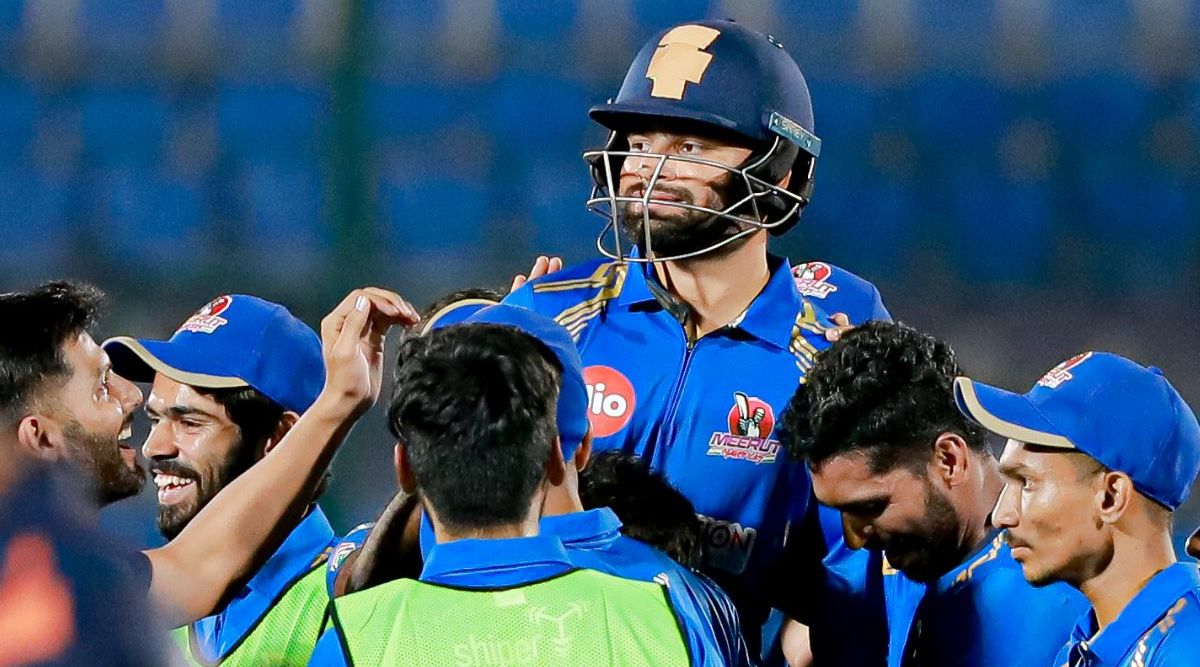 Watch: Rinku Singh hits hat-trick of sixes to win it for Meerut ...