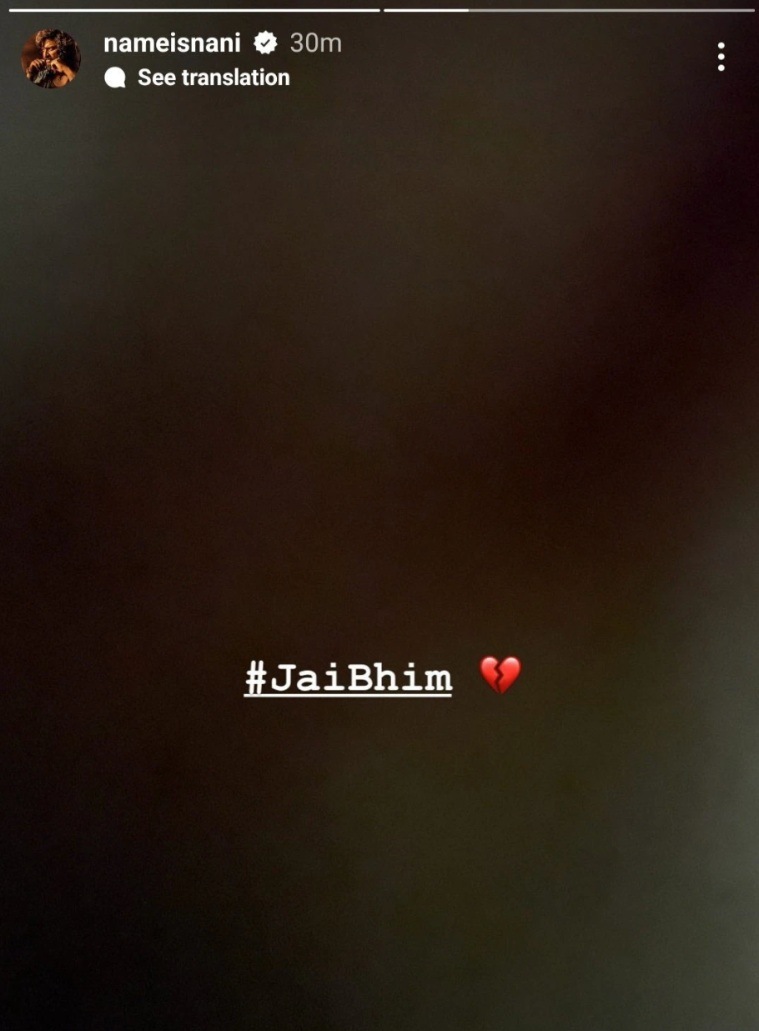 Rana Daggubati opens up about Nani’s disappointment over Jai Bhim snub at 69th National Film ...