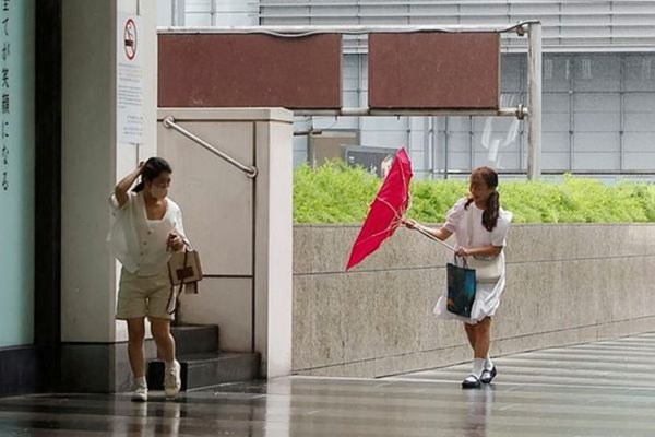 Taiwan suspends work, transport and classes as Typhoon Haikui slams ...