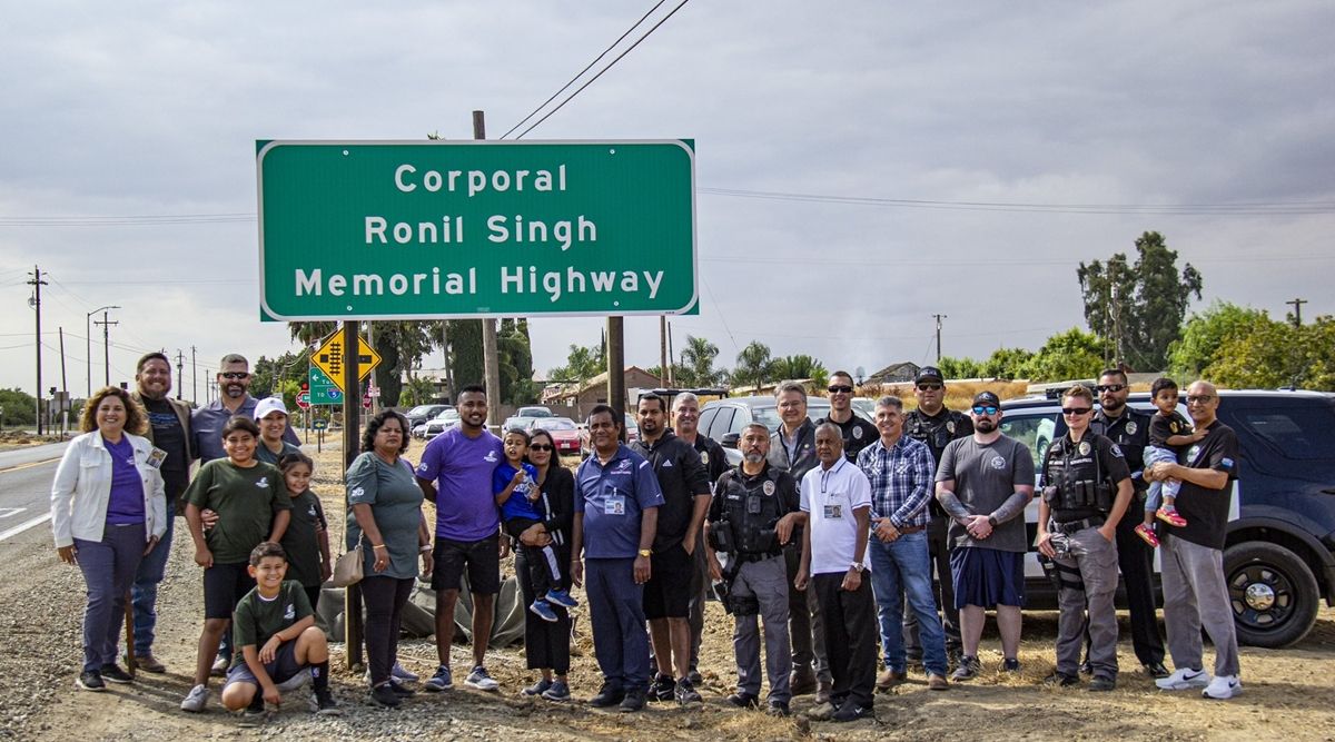 California names highway stretch after Indian-origin police officer ...