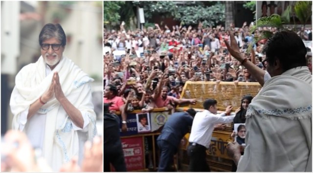 Amitabh Bachchan celebrates 41 years of meeting fans at his home on ...