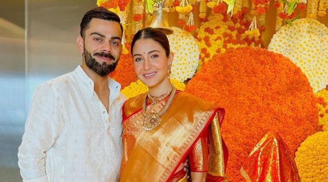 Ganesh Chaturthi 2023: Anushka-Virat serve couple goals at home ...