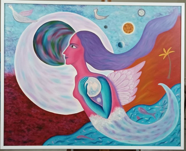 “Transformation Manifested”: A solo show depicts the allegorical ...