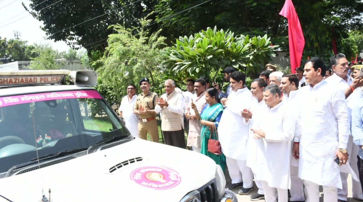 Safe City project: 20 police outposts in Ghaziabad converted to pink ...