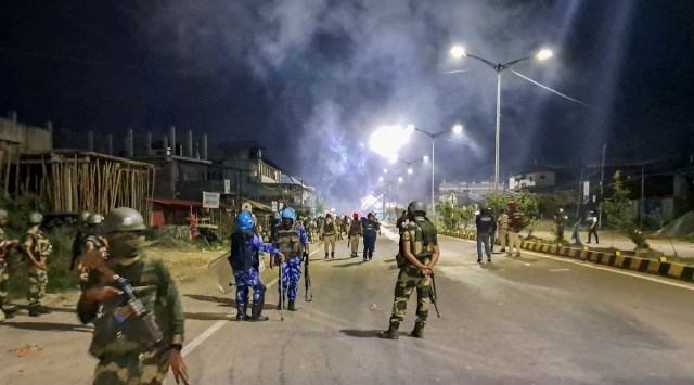 Situation in Imphal valley calm but tense, curfew relaxed | India News ...
