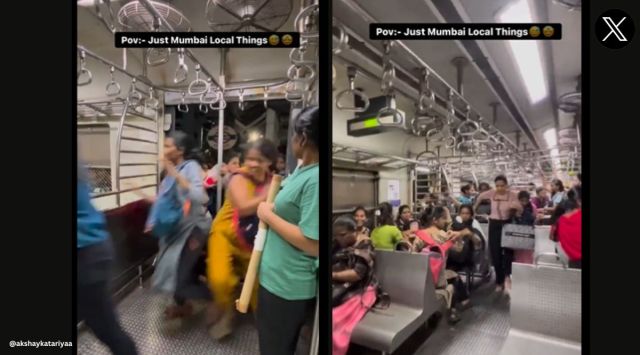 Watch: Women race to get a seat in Mumbai local, netizens question ...