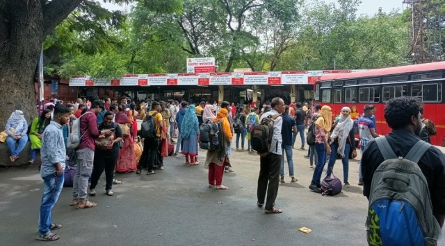 Long queues, ‘lack’ of buses at Pune’s Swargate bus station trouble ...