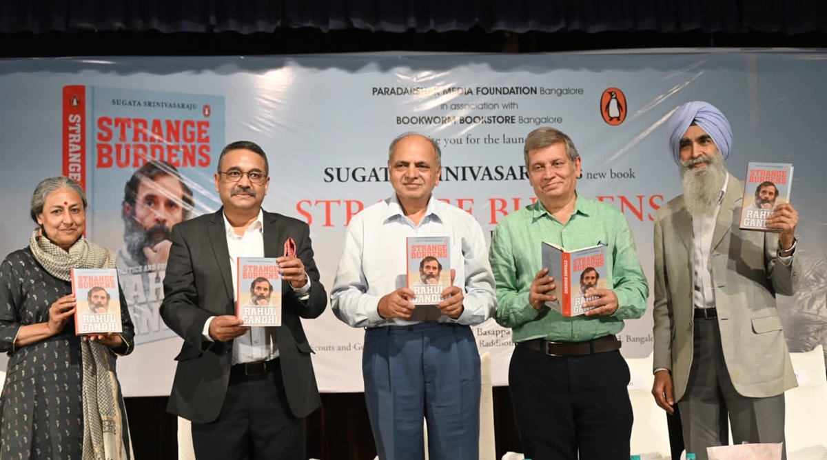 Sugata Srinivasaraju’s book on Rahul Gandhi released in Bengaluru ...