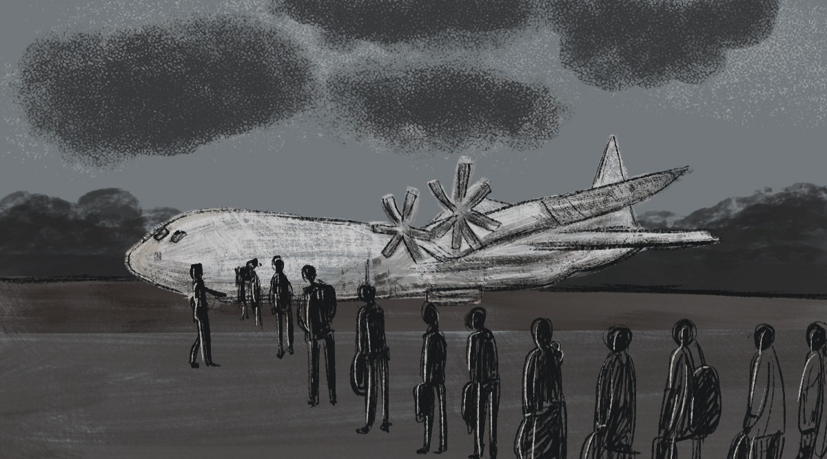 The untold story of a rescue operation: a transport aircraft, an unlit ...