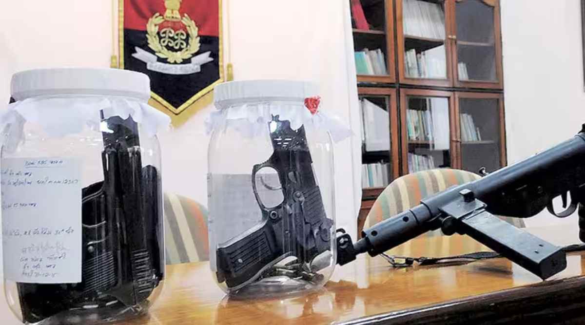 Mohali police recovers 94 weapons from January 1 to September 15 this ...