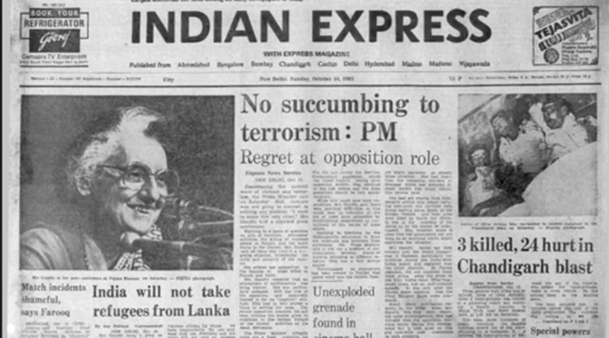 October 16, Forty Years Ago: Punjab violence | The Indian Express