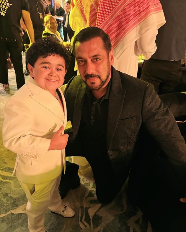 Abdu Rozik bumps into Salman Khan, Cristiano Ronaldo, Eminem at an ...