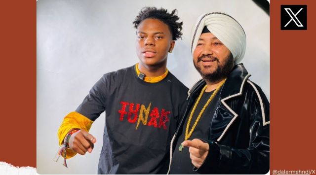 American YouTuber IShowSpeed meets singer Daler Mehndi and does ‘Tunak ...