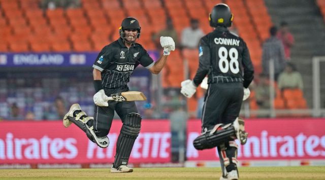 Cricket World Cup: New Zealand put down early marker, Rachin Ravindra & Devon Conway hit tons as ...