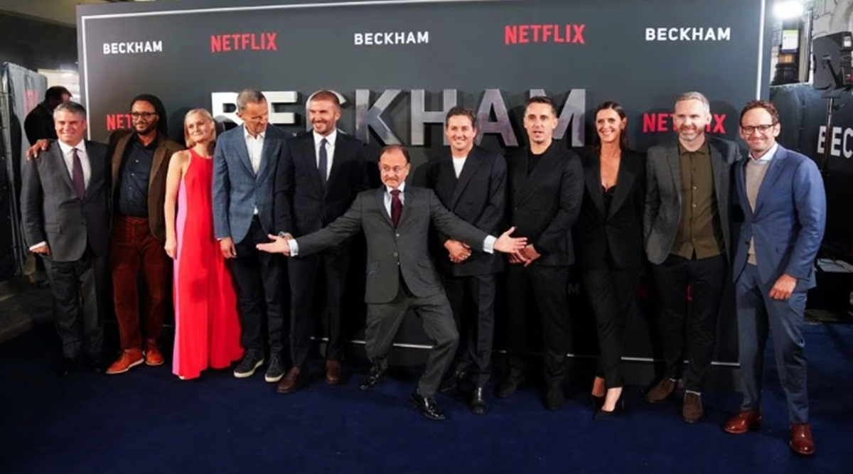 David Beckham attends premiere of candid new Netflix documentary about ...