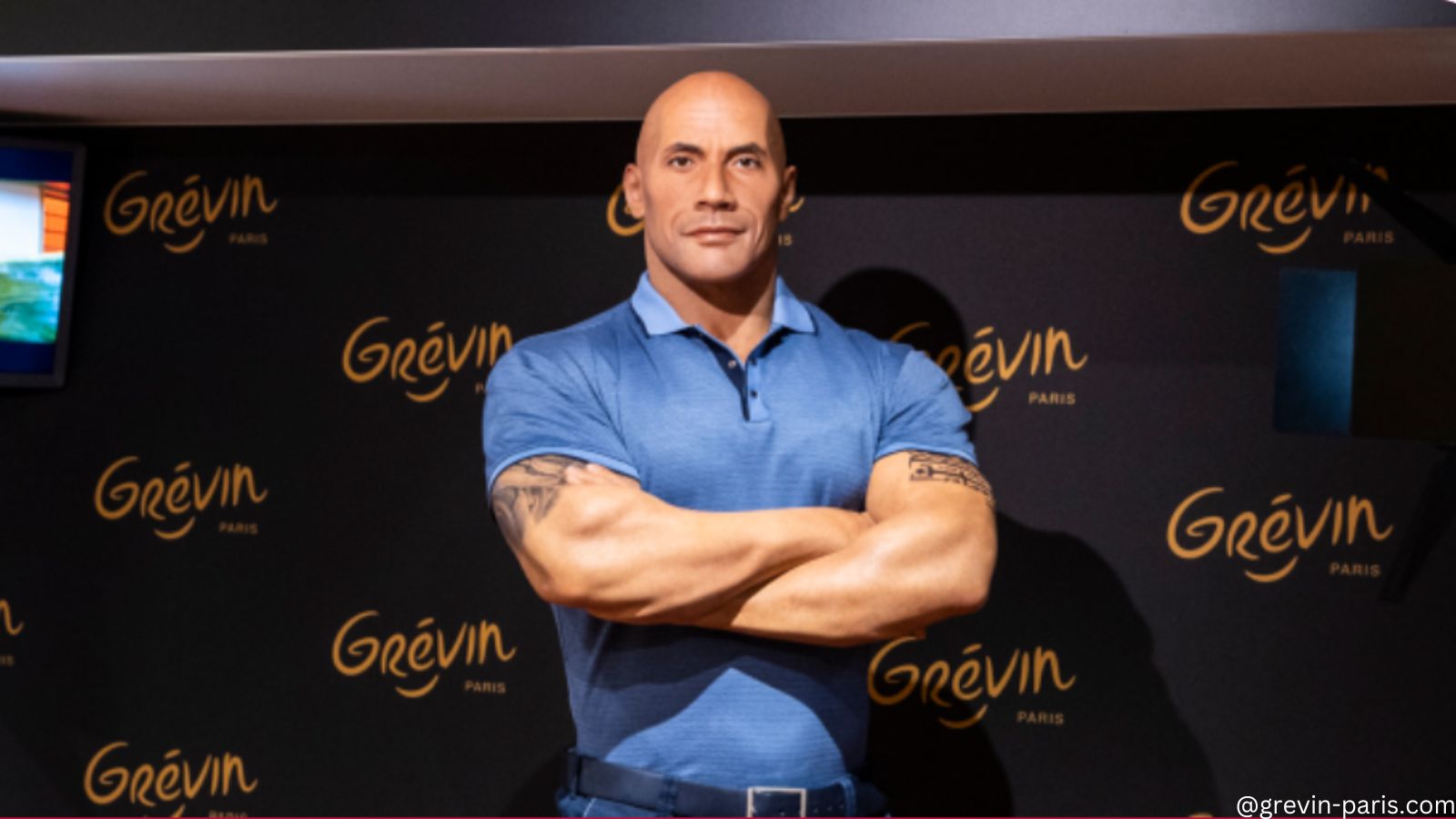 French museum fixes skin tone of The Rock’s wax figure after being ...