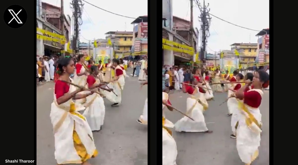 ‘Dandiya Kerala style!’: Shashi Tharoor shares video of folk dance that ...