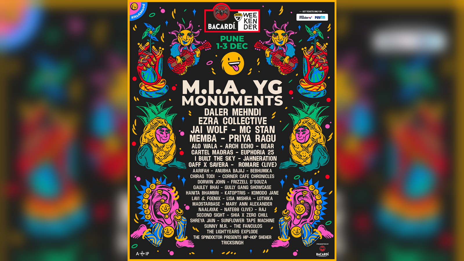 M.I.A, Monuments, Euphoria, Daler Mehndi, MC Stan among others to ...