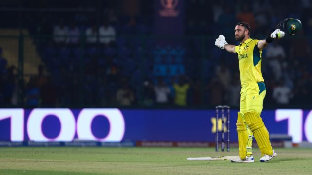 Glenn Maxwell powers to fastest ODI World Cup hundred in 40 balls ...