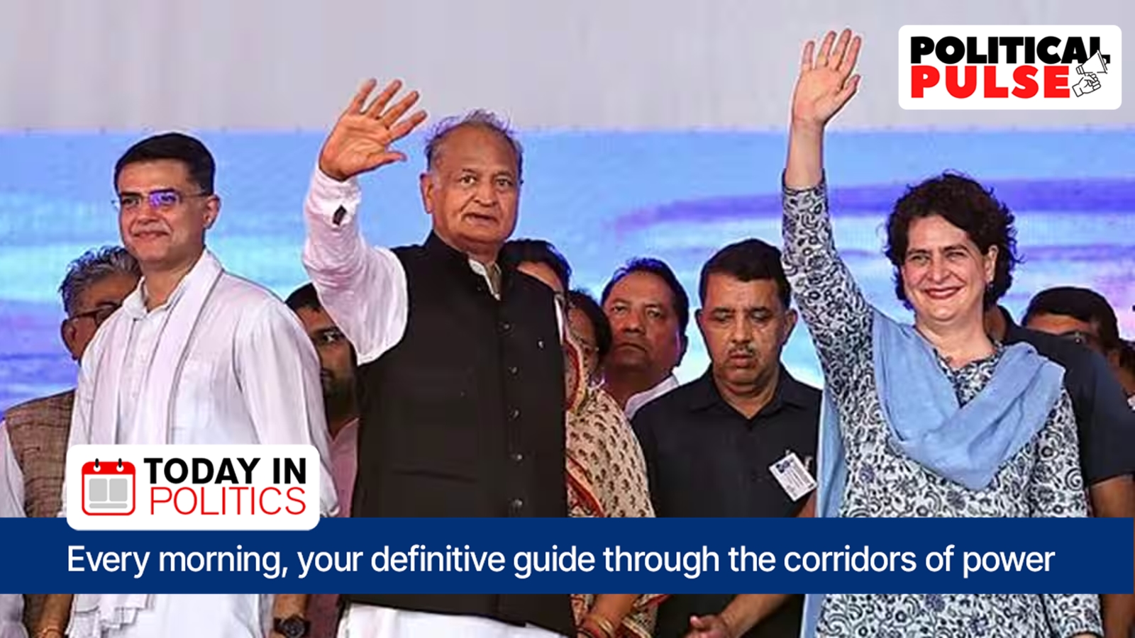 Today in Politics: Priyanka Gandhi’s ‘big pledge’ for women in Jhunjhunu; Jarange-Patil to ...