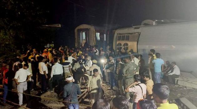 Bihar train derails: Glimpses from the site where rescue operations are ...