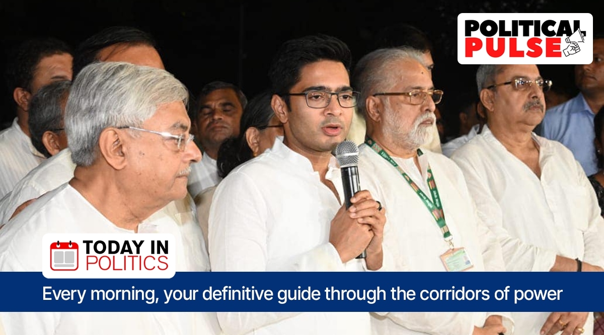 Today in Politics: TMC’s ‘khela hobe’ in Delhi, as ED waits for ... Today in Politics: TMC’s ‘khela hobe’ in Delhi, as ED waits for ...