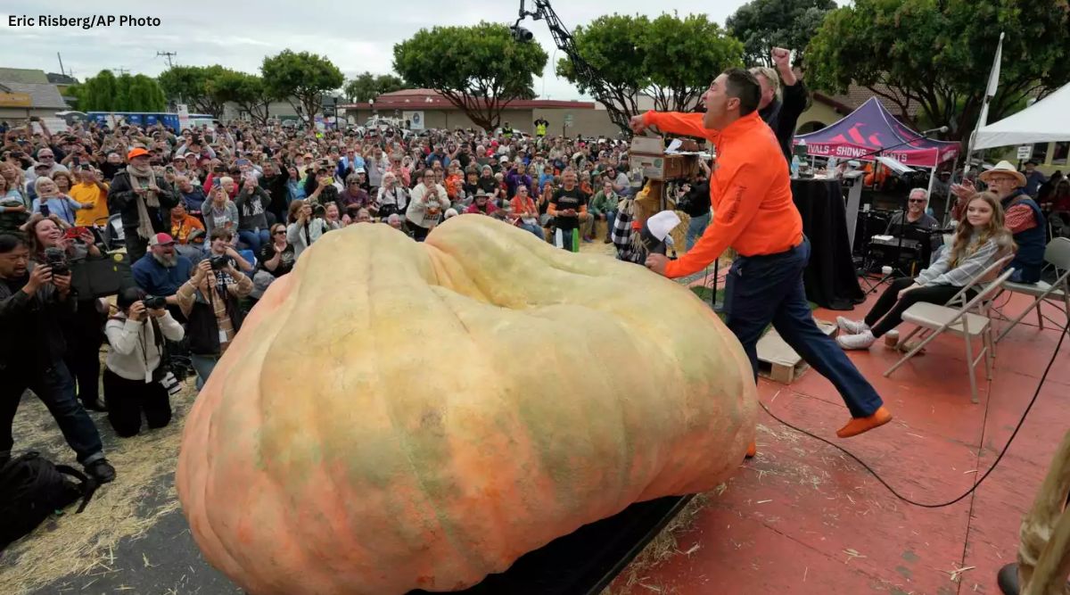 US horticulture teacher grows world’s heaviest pumpkin, names it after ...