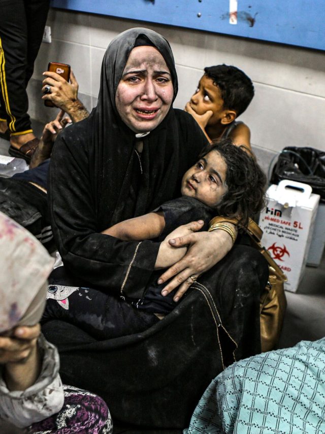 Blast at Gaza hospital kills hundreds caught in Israel-Hamas war | The Indian Express