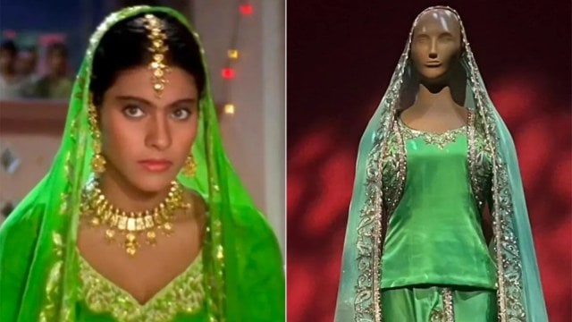 28 years of DDLJ: Kajol pays tribute to iconic green lehenga