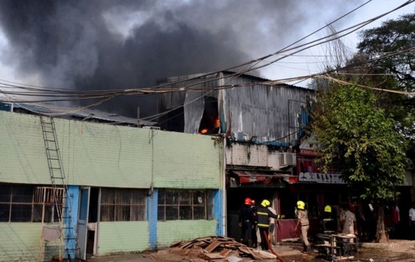 Major fire breaks out in furniture factory, no casualty reported ...