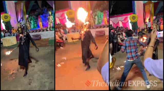 Man suffers burns after fire stunt goes wrong during Ramleela ...