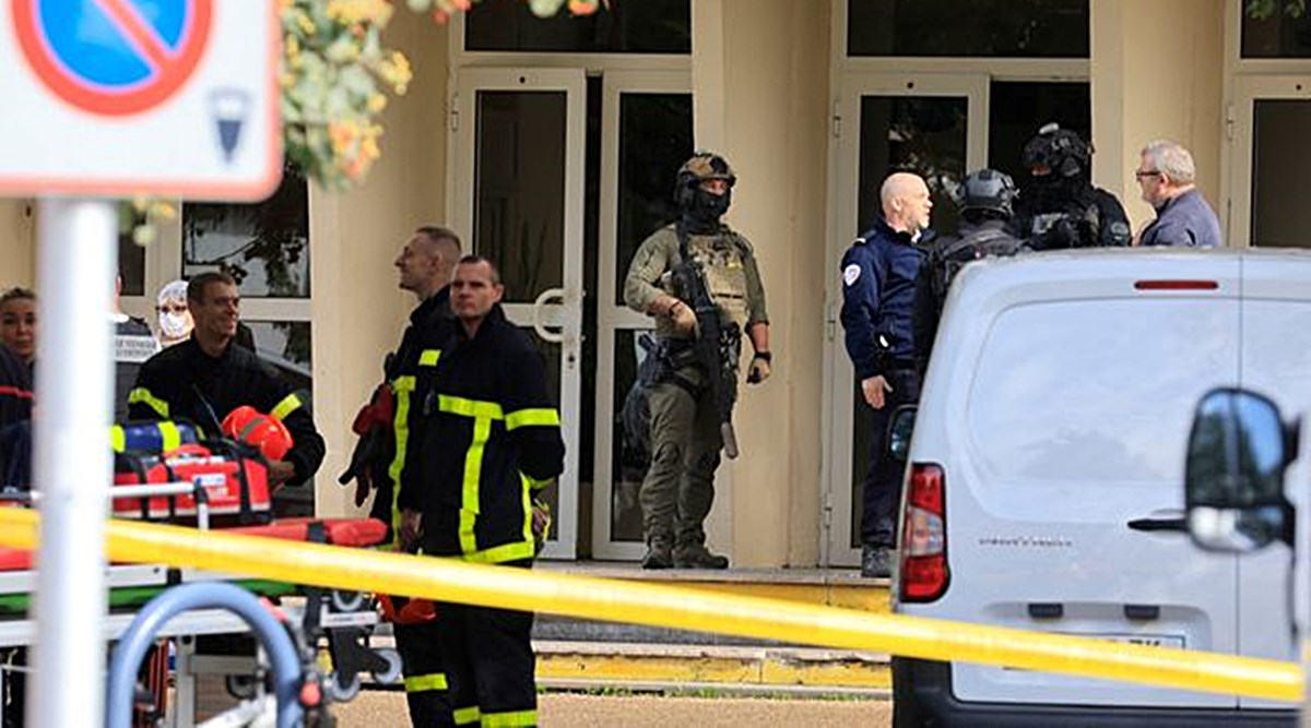 Teacher killed in knife attack in school in northern France | World ...
