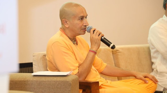 ‘Just like we wear footwear, you can cover your mind’: ISKCON leader ...