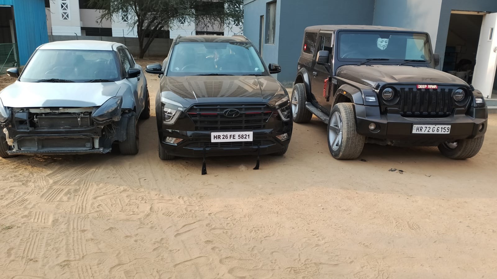 Video shows 3 cars performing stunts near Gurgaon’s Cyber City, 2 men ...