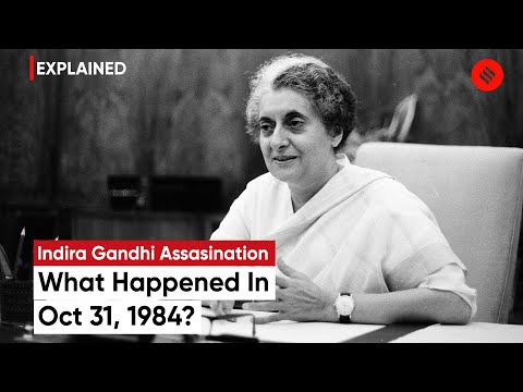 Indira gandhi death anniversary october 31 1984 remembering the ...