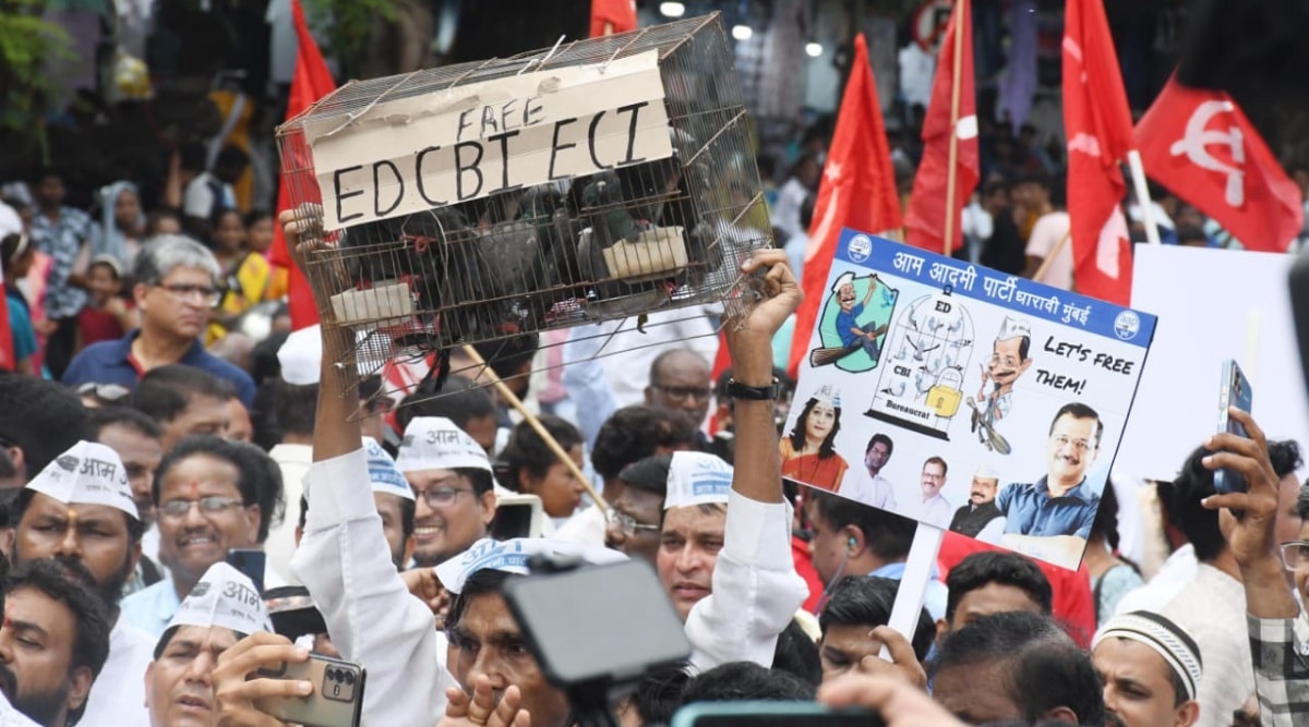 INDIA front leaders condemn ‘police aggression’ against peace march ...