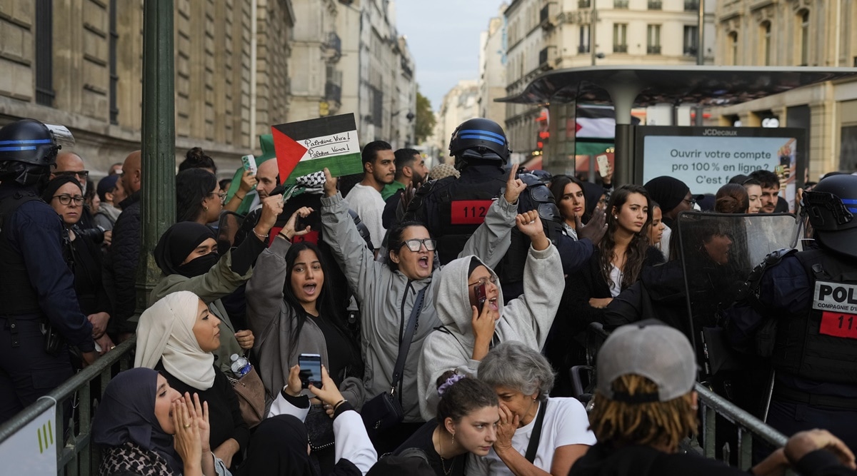 France has banned pro-Palestinian protests and vowed to protect Jews ...