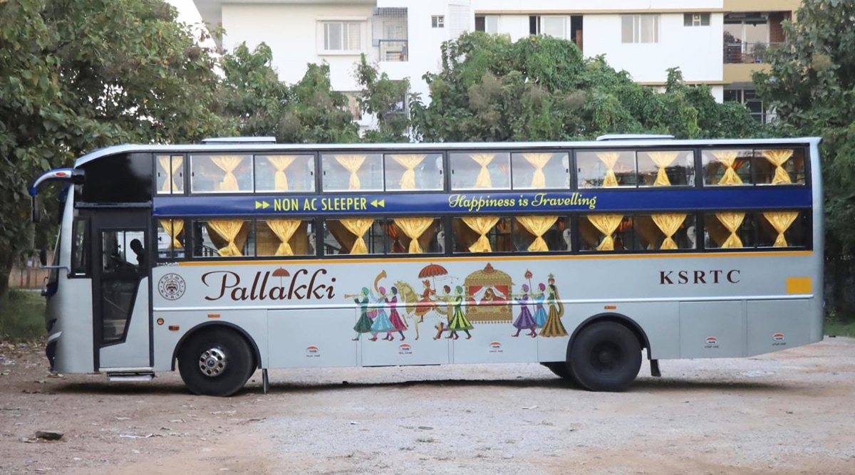 Karnataka launches 40 non-AC Pallakki sleeper buses for public ...