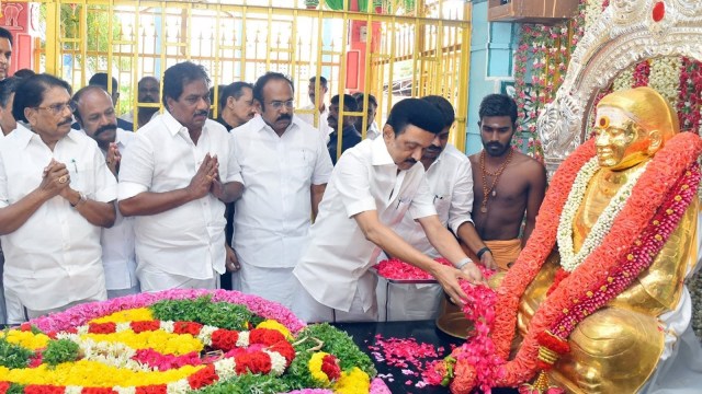 Thevar Jayanthi: M K Stalin pays respects to freedom fighter, announces ...