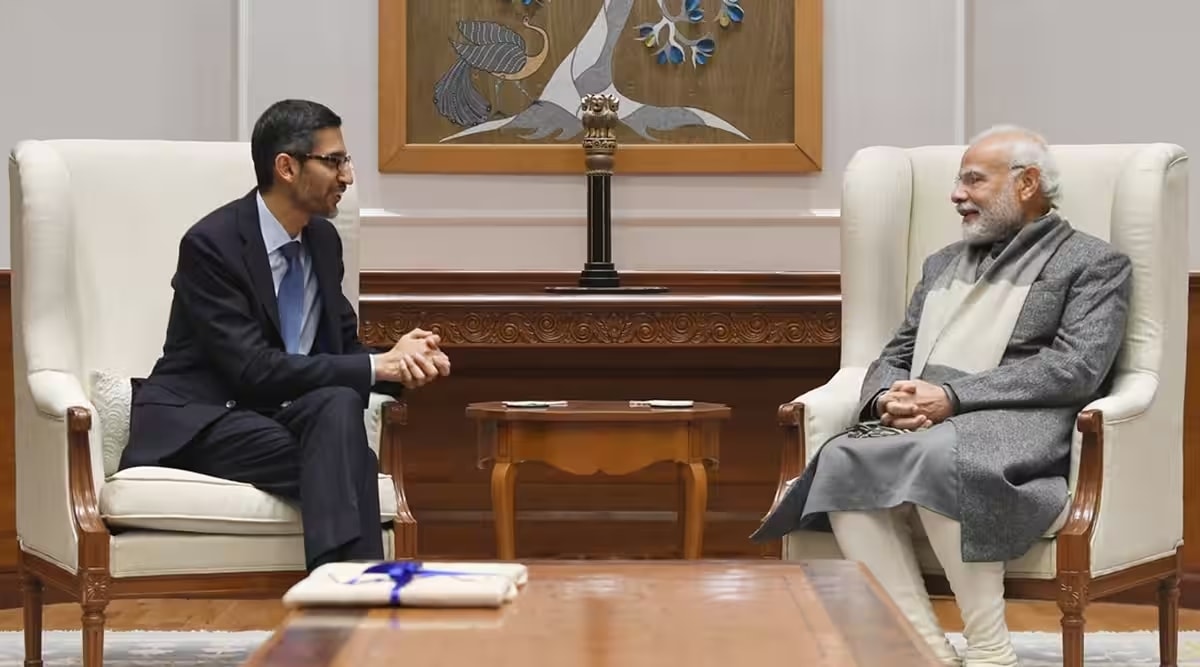 PM Modi, Google chief Sundar Pichai discuss firm’s manufacturing ...