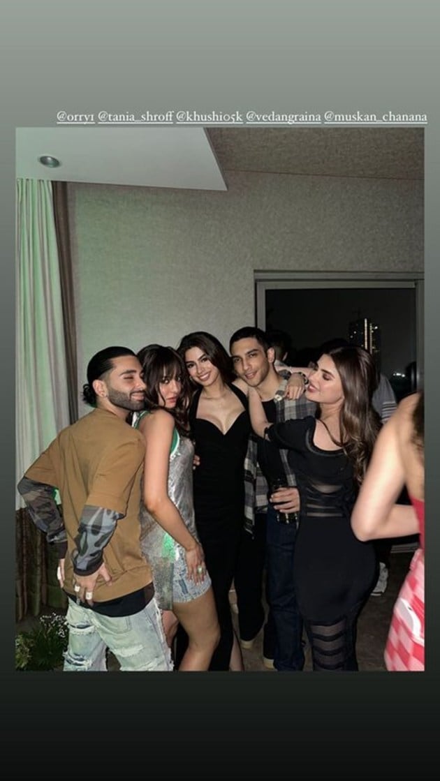Suhana Khan, Sara Ali Khan, Khushi Kapoor, Sara Tendulkar party with Orhan Awatramani ...