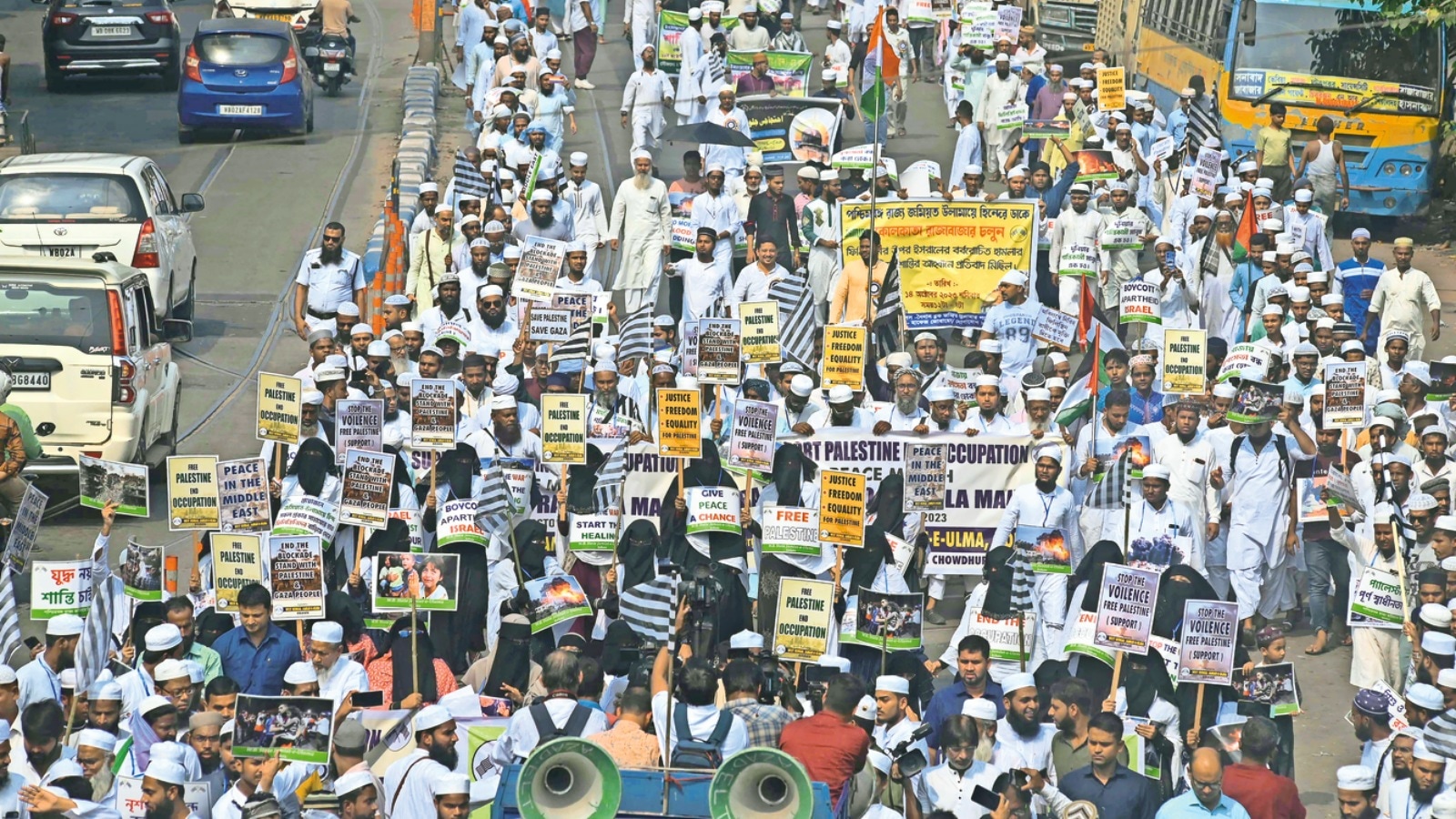 J&K to UP to Karnataka — protests for Palestine run into police action ...