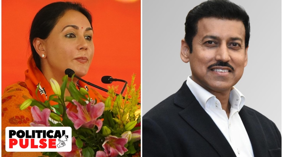 BJP replicates MP strategy in Rajasthan as 7 MPs get tickets; two Raje ...