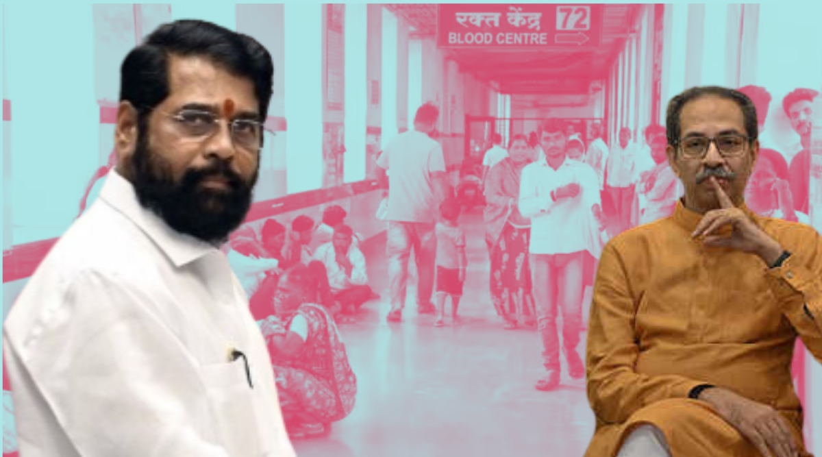 Patients dying in Maharashtra hospitals, but CM Shinde busy in Amit ...