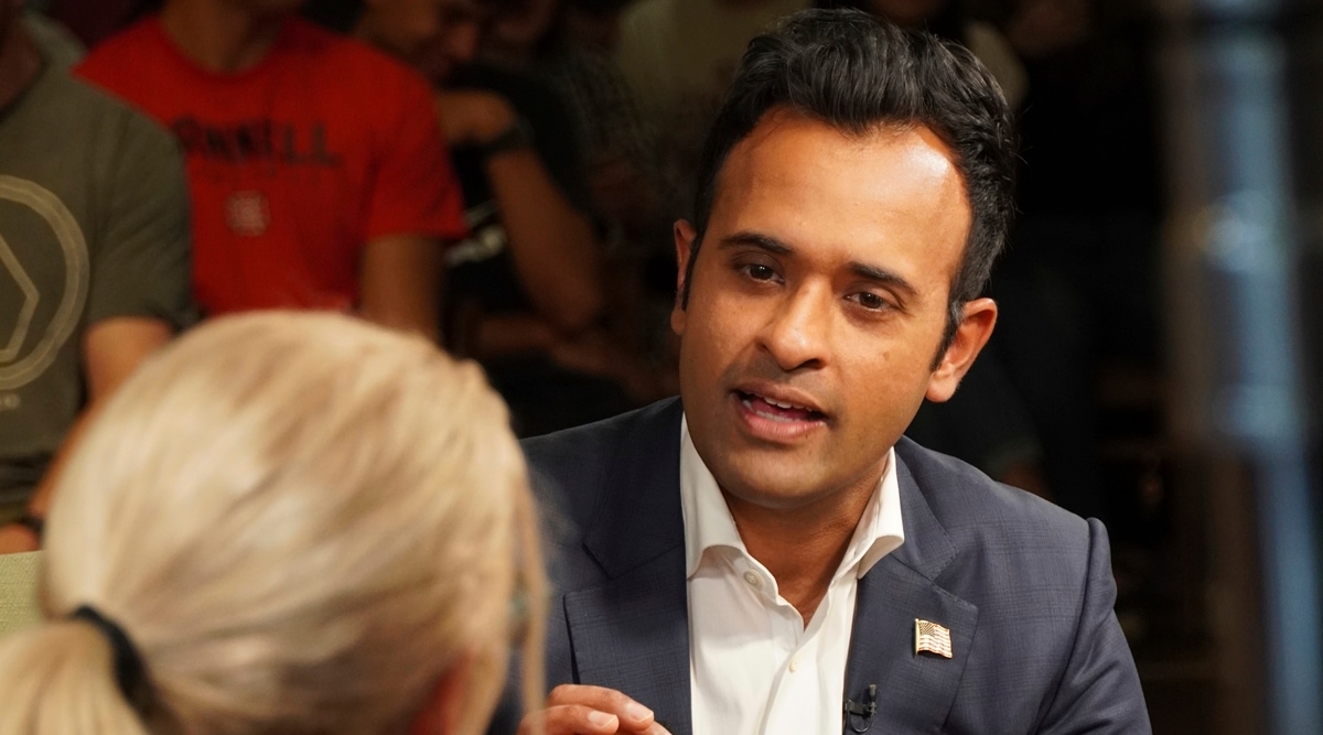 Vivek Ramaswamy’s car wasn’t hit by protesters, says police | World ...