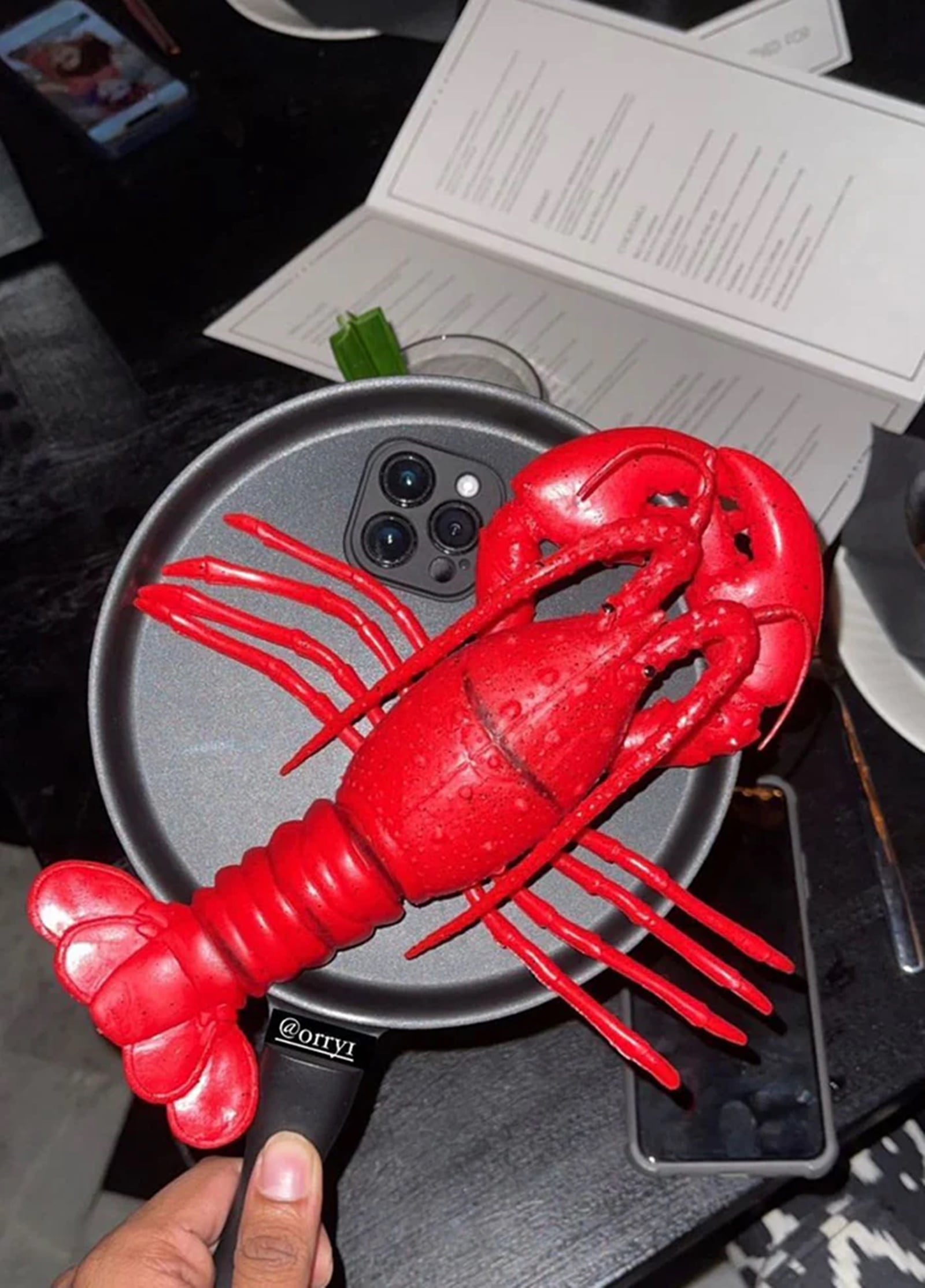 Why is Orry always carrying weird phone cases? Take a look at some