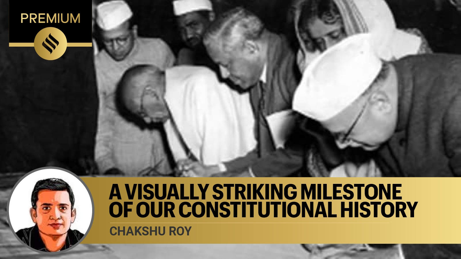 A visually striking milestone of our constitutional history | The ...