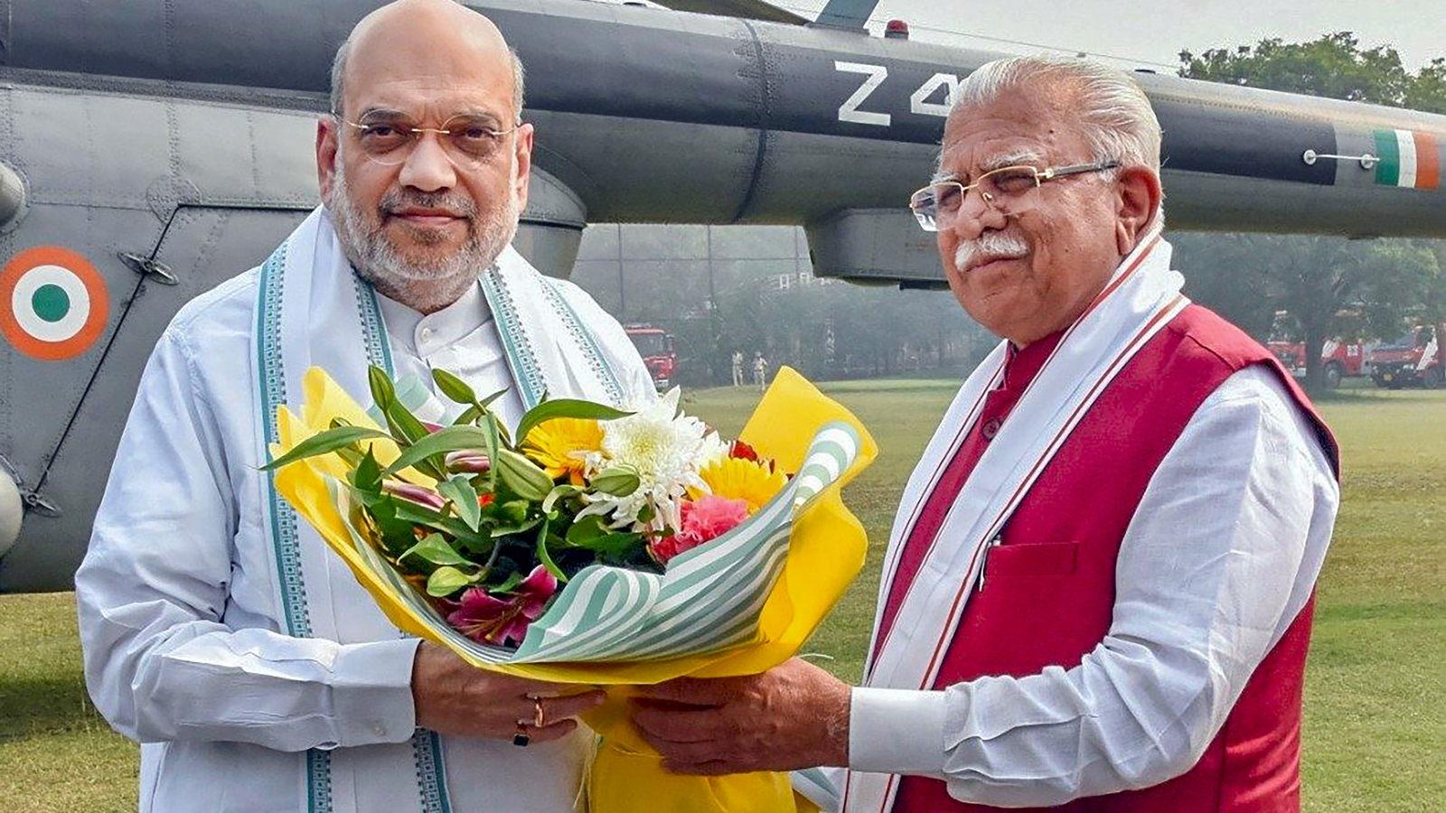 Amit Shah in Karnal: Cong a party of cut, commission & corruption ...